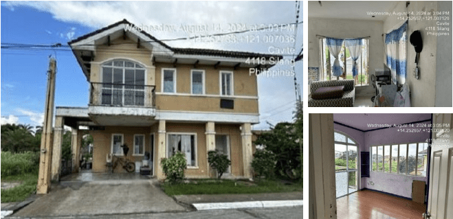 Foreclosed House and Lot For Sale in Barangay Maguyam, Silang, Cavite ...